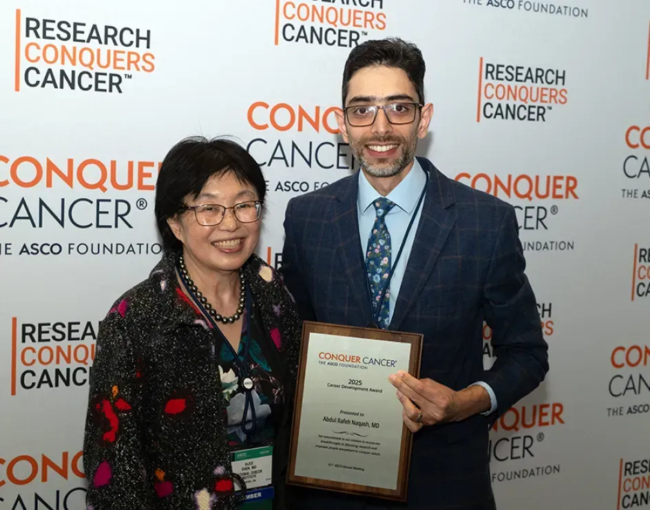 Abdul Rafeh Naqash, MD | Conquer Cancer, the ASCO Foundation